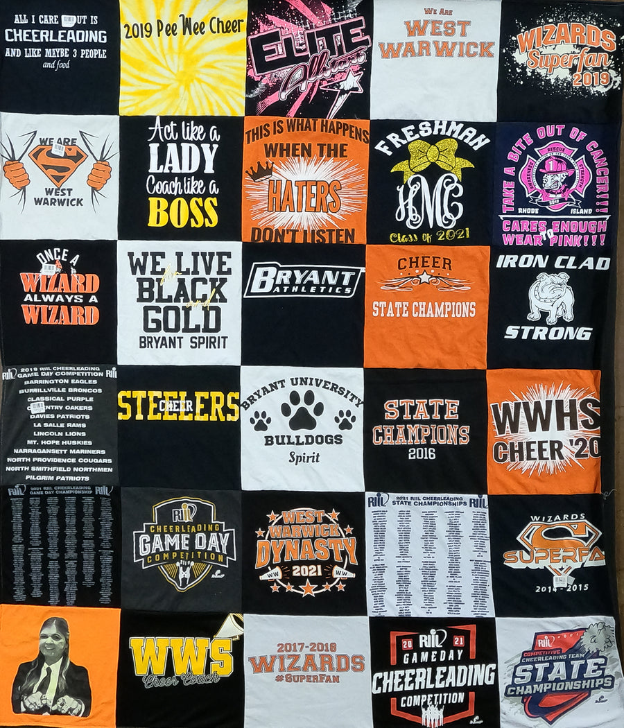 T-Shirt Quilt Blanket Story Series – Project Repat T Shirt Quilts