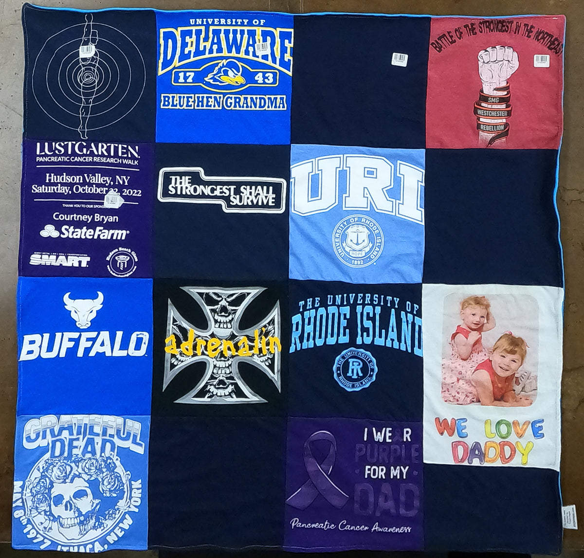 University of Rhode Island - Celebrating Ram Pride With T-Shirt Quilts ...