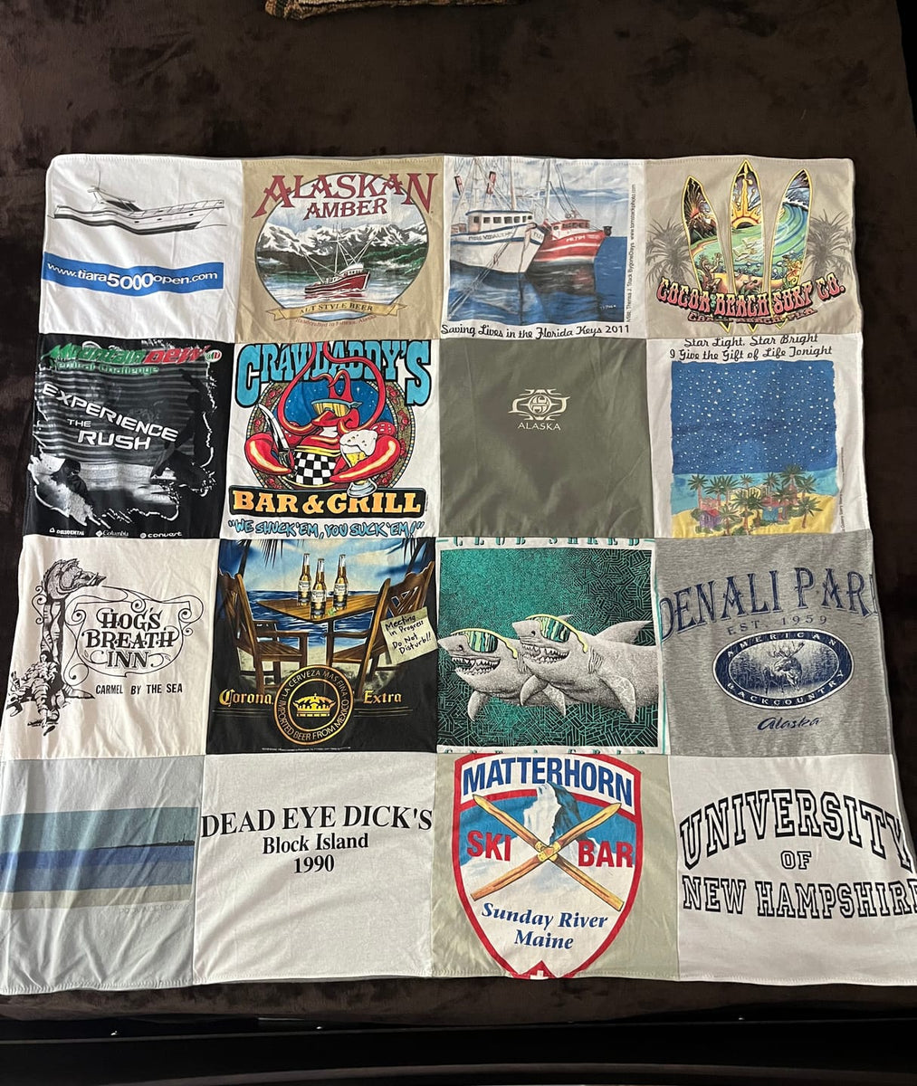 Embracing Wildcat Memories with Custom T-Shirt Quilts – Project Repat T ...