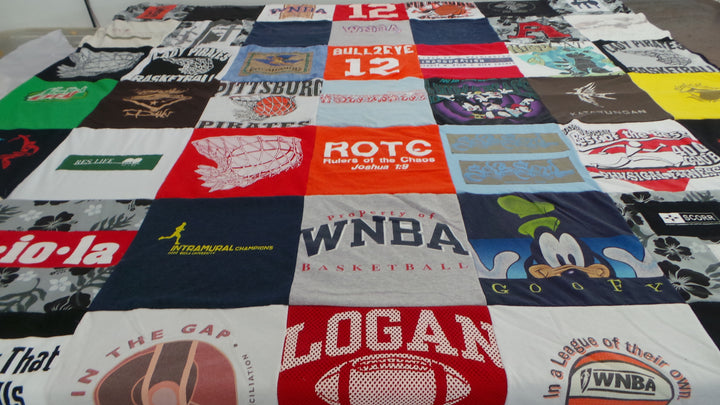 T-Shirt Quilt Blanket Story Series – Project Repat T Shirt Quilts