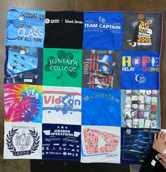 Capture Your Juniata College Memories with Project Repat T-Shirt Quilt ...