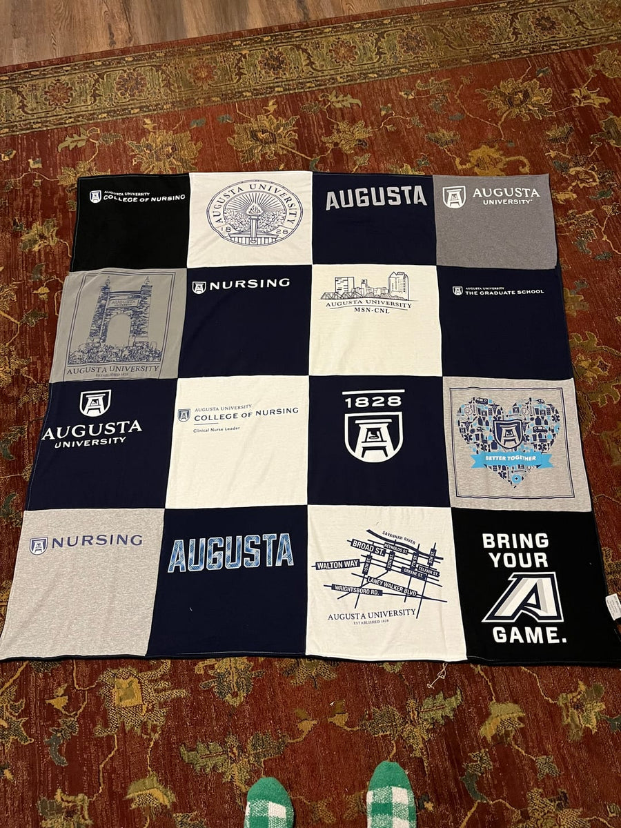 Augusta University Alumni Craft Memories into Project Repat T-Shirt Qu ...