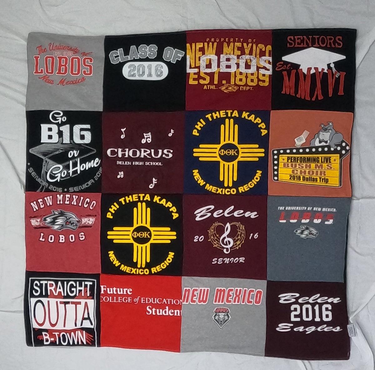 Preserve Your UNM Experience with Project Repat’s Custom T-Shirt Quilt ...