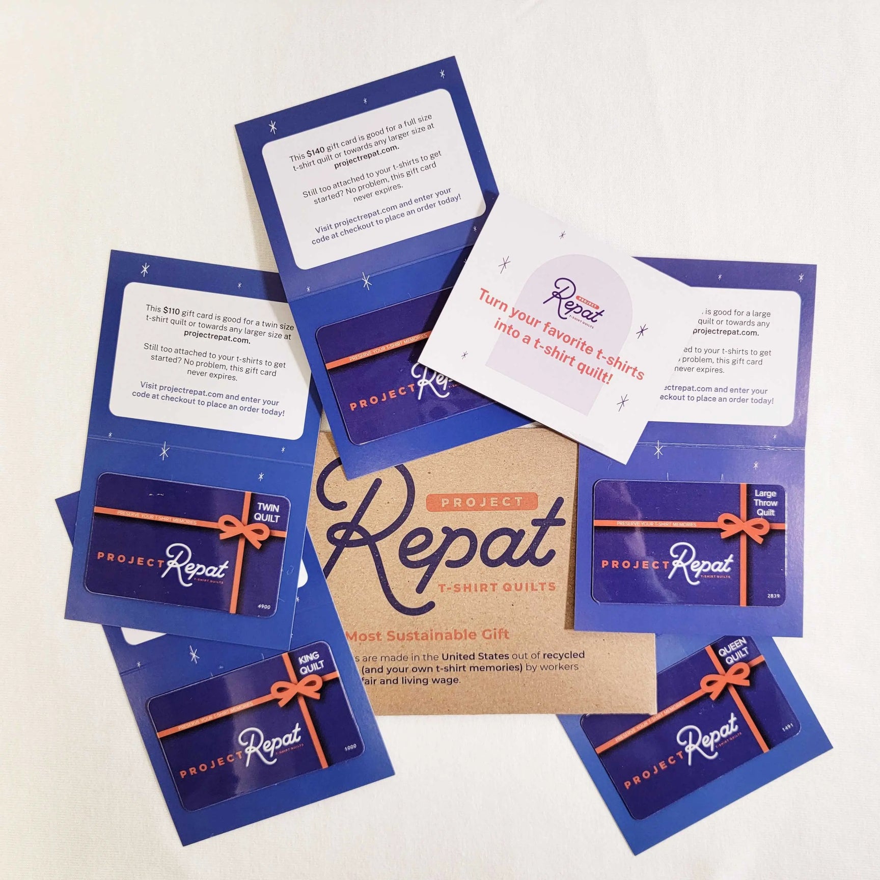 Project Repat Gift Card , Project Repat Blanket Sizes – Project Repat T ...